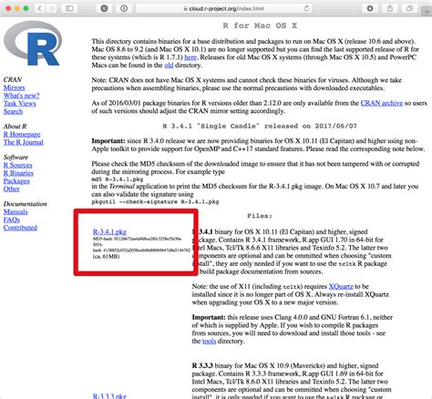 Kapitel Installation R für Psychos