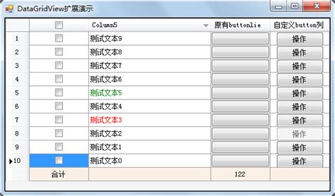 开源datagridview扩展（5） 简单实现统计行，有更好的方法吗？c Winfrom Datagridview 下方添加统计行 Csdn博客