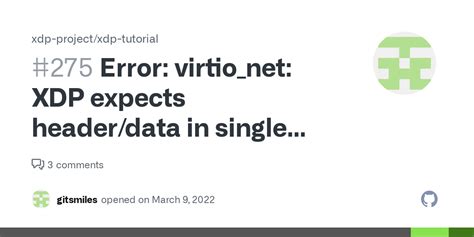Error Virtionet Xdp Expects Headerdata In Single Page Anyheader Error Virtionet Xdp Expects Headerdata In Single Page Anyheader