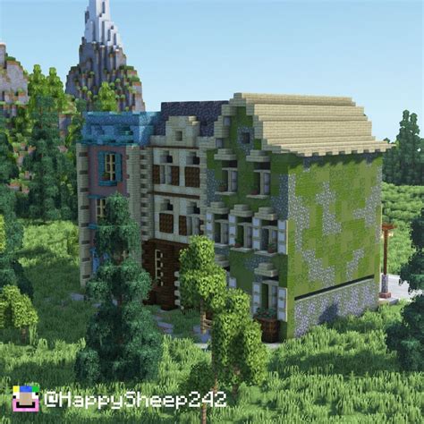 Minecraft Townhouse Street Minecraft City Buildings Minecraft