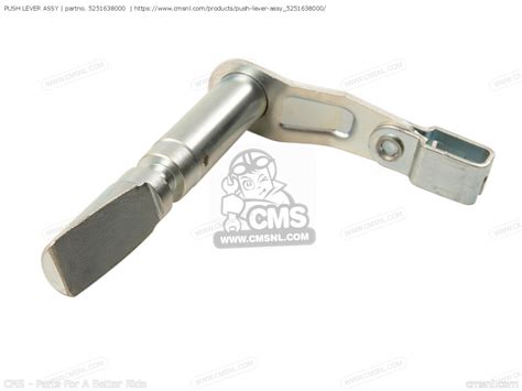 5251638000 Push Lever Assy Yamaha Buy The 525 16380 00 00 At Cmsnl