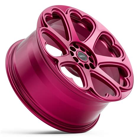 Heart Rims Pink