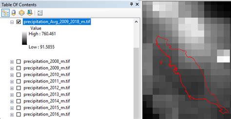 Arcgis Desktop Rainfall Interpolation Using Arcmap Geographic