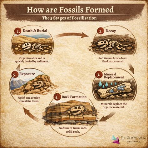 How Are Fossils Formed A Complete Guide The Gem Museum