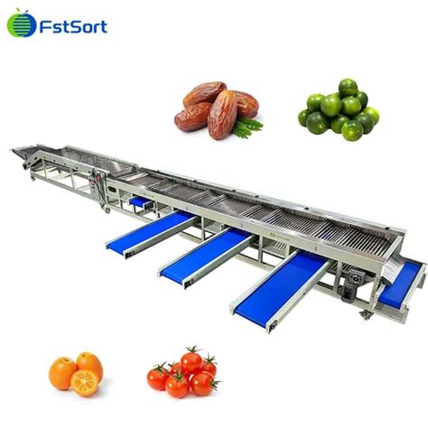 Automated Fruit Vegetable Grading And Packaging System Cherry Tomato Sorter Grader Fruit