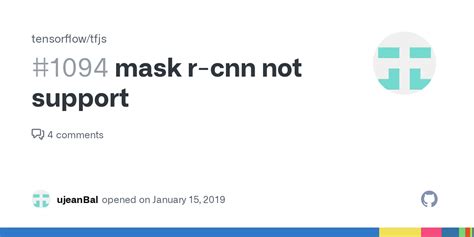Mask R Cnn Not Support Issue 1094 Tensorflow Tfjs GitHub