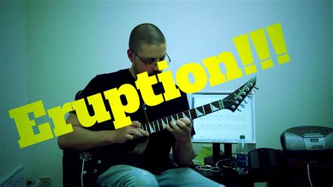 Eddie Van Halen Eruption Tapping Guitar Lesson Tutorial Youtube