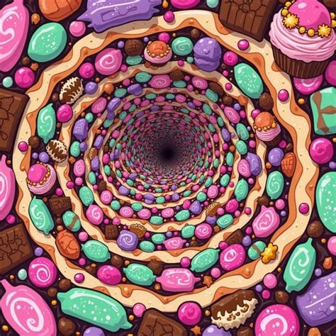 Free Hypnotic Candy Vortex Image Sweets Vortex Candy Download At