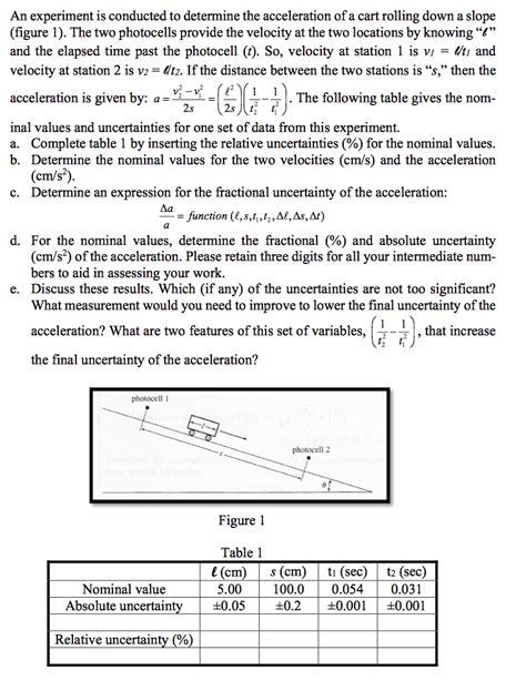 Solved An Experiment Is Conducted To Determine The