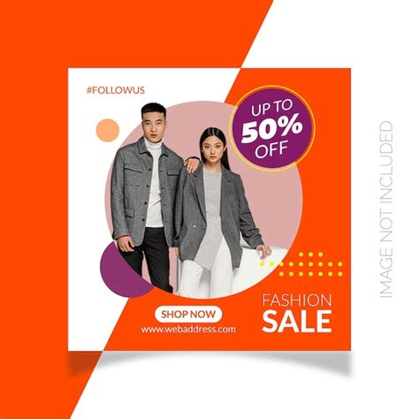 Premium Vector Fashion Social Media Post Design