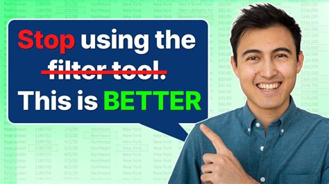 Master The Filter Formula In Excel Beginner To Pro Youtube