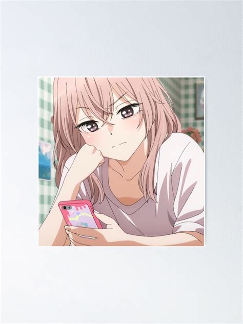 Sajuna Inui Cute Anime Girl Poster For Sale By Lussonpatrick Redbubble