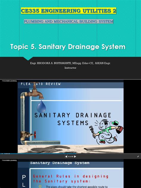Topic 5 Sanitary Drainage System Pdf