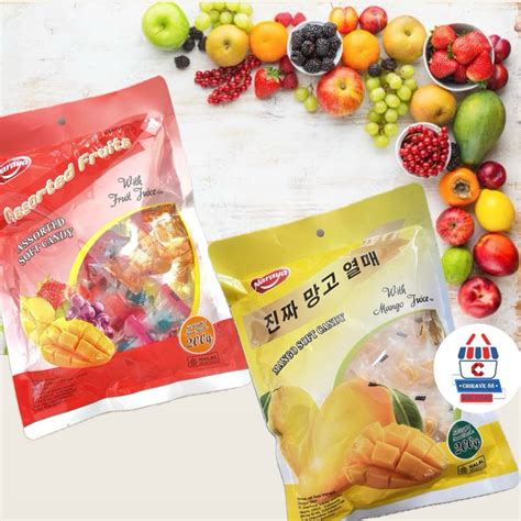 Naraya Soft Candy Assorted Fruits Soft Candy And Mango Soft Candy