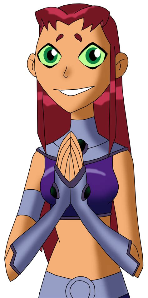 Starfire Adorable Happy Smile By Captainedwardteague On Deviantart