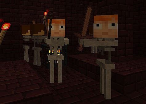 Herobrines Boss Battle Minecraft Map