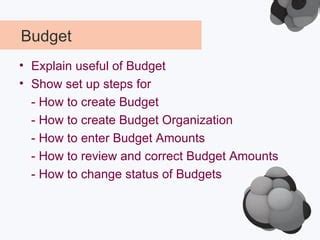 Erp Budget PPT