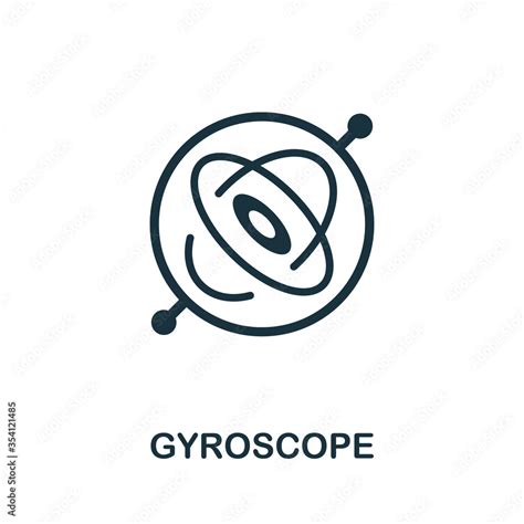 Vetor De Gyroscope Icon Simple Element From Sensors Icons Collection