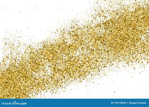 Gold Glitter Texture Stock Image Image Of Amber Gold 129718045