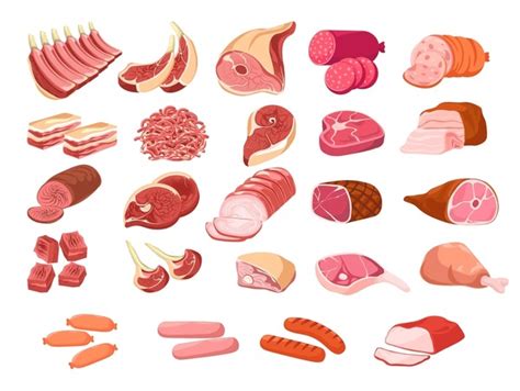 Display Meat Cuts Over 228 Royalty Free Licensable Stock Illustrations