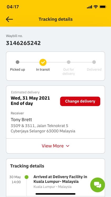 DHL Express Mobile App By DHL Express