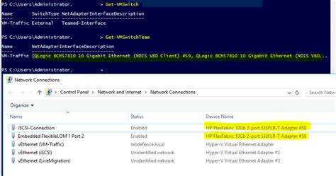 Scvmm 2016 Probleme Beim Erstellen Eines Switch Embedded Teams Hyper V Server Blog