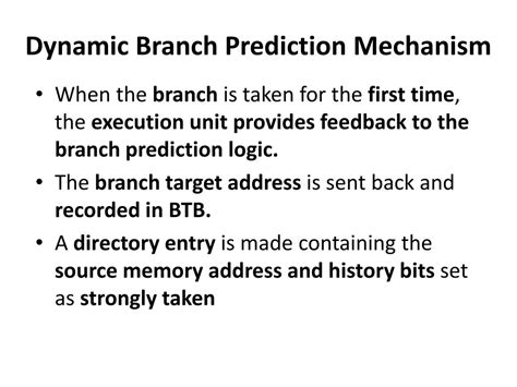 PPT Branch Prediction Logic PowerPoint Presentation Free Download ID