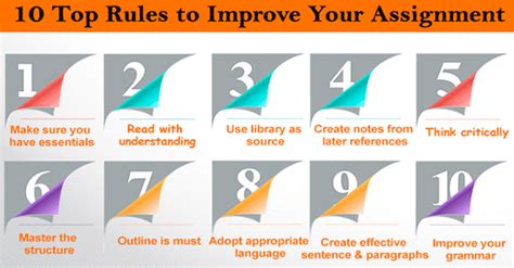 10 Essential Tips On How To Improve Your Assignment