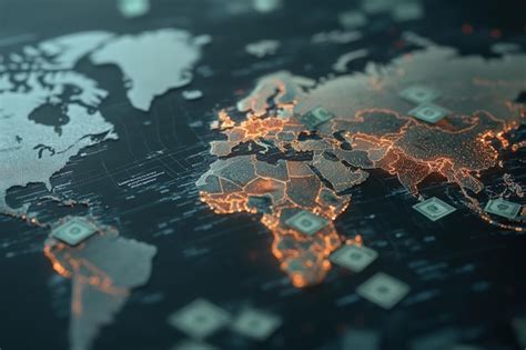 Visualizing The Interconnectivity Of Global Economies Through Illustrated Currency Flow Patterns