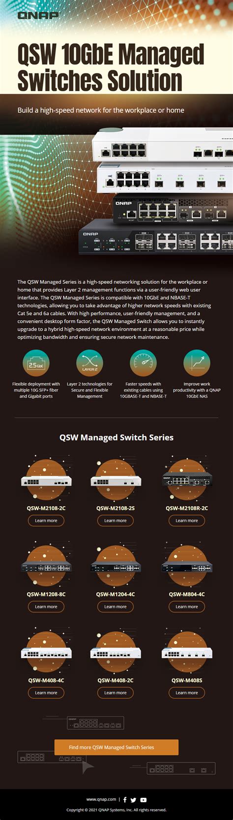 [product] Qsw Managed Switch Qnap Marketing Resource