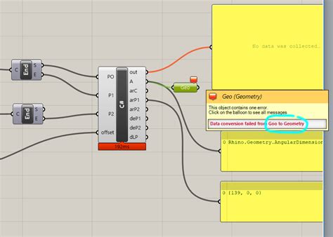 Angular Dimension Grasshopper C Scriptcomponent Grasshopper