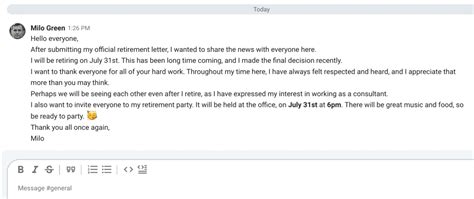 How To Write A Retirement Letter With Examples