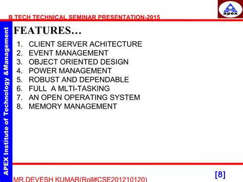 Symbian Mobile Operating System Ppt Ppt