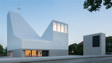 Meck Architekten Designs Asymmetric Seliger Pater Rupert Mayer Church