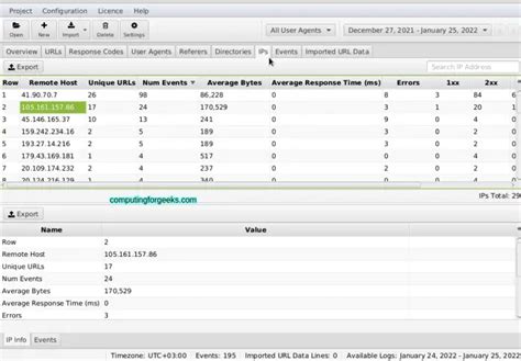 Analyze Nginxapache Logs Using Seo Log File Analyser Computingforgeeks