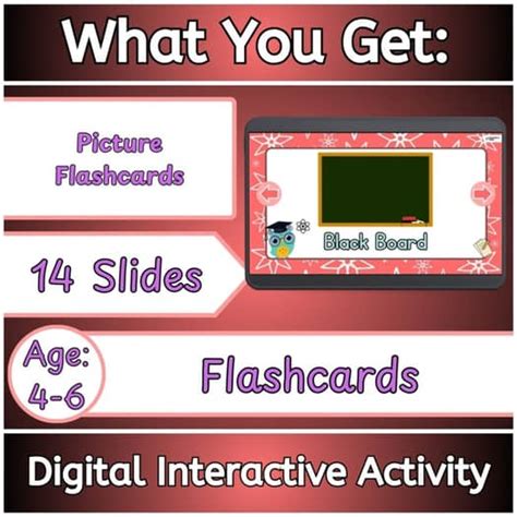 Flashcard Classroom Objects Digital Resources By Schoolers Mate