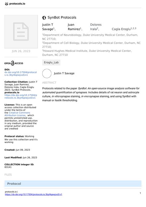 Pdf Synbot Protocols V1