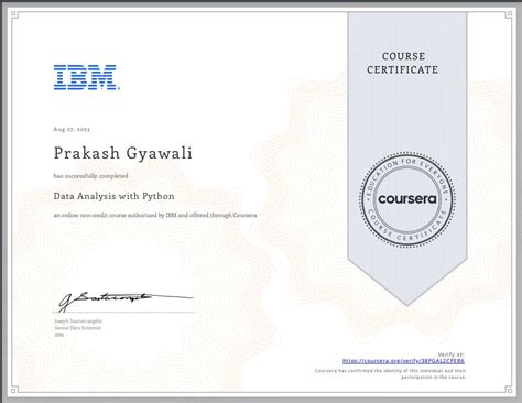 prakash gyawali on linkedin dataanalysis python ibmcourse coursera
