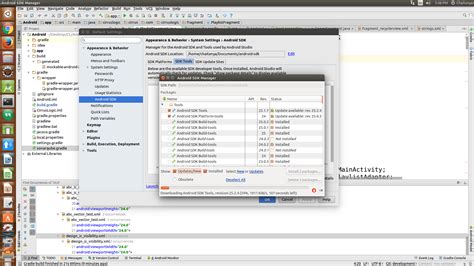 Android The Sdk Platform Tools Version 24 0 4 Is Too Old To Check