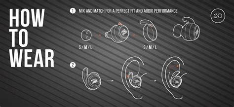 Jbl Harman Reflect Mini Nc Waterproof Sport Earbuds Quick Start Guide Manualslib