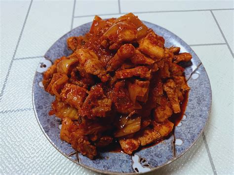 김치제육볶음 레시피 삼겹살요리