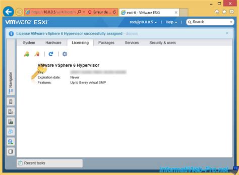 Configure And Secure The Vmware Esxi 6 5 Server With A Valid Ssl Certificate Vmware