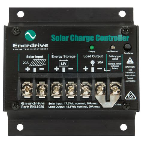 Enerdrive 20a Solar Charge Controller Signature Batteries