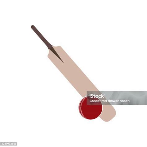 크리켓 박쥐 와 공 크리켓 박쥐 벡터 크리켓 박쥐 고립 색상 박쥐 흰색 배경에 크리켓 배트에 대한 스톡 벡터 아트 및 기타