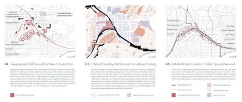Urban Analysis Diagrams Urban Core Revitalization Urban Analysis