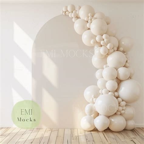 Balloon Arch Backdrop Mock Up Balloon Mock Up Balloon Backdrop Mock