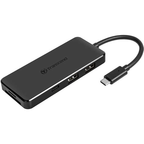 Transcend HUB5C 6 In 1 USB 3 1 Gen 2 Type C Hub TS HUB5C B H