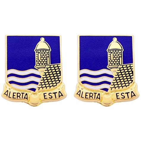 296th Infantry Regiment Unit Crest Usamm