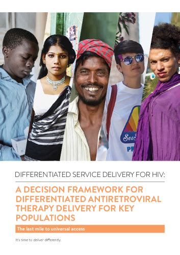 Global Guidance On Dsd For Key Populations Differentiated Service Delivery