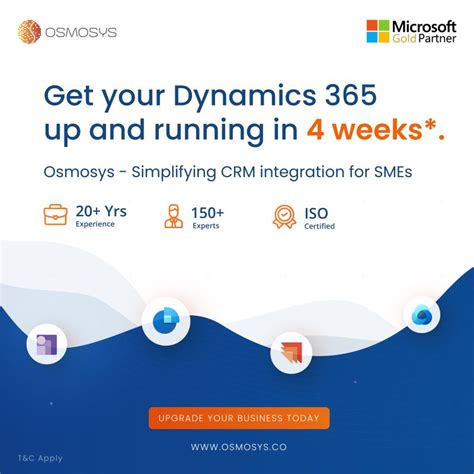 Crm Dynamics365 D365 Crm Osmosys Osmosys Software Solutions